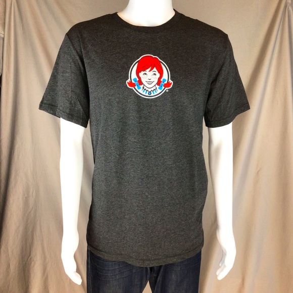 Shirts | 2 For 15 New Wendys Hamburger Restaurant Logo Tshirt | Poshmark